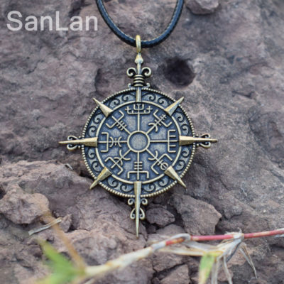 Vegvisir Necklace - Viking Symbol For Protection